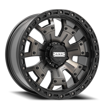 Axe Helios Wheels Rims 20x9 5x150 Black Machined With Dark Tint 0mm ...