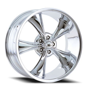 Ridler 695 Wheels Rims 17x7 5x120.65 Chrome 0mm | 695-7761C