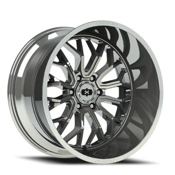 Vision Riot 402 Wheels Rims 20x9 6x139.7 Chrome 12mm | 402-2983C12