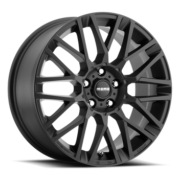 Momo Revenge Wheels Rims 18x8 5x120 Satin Black 35mm | M09088021P35