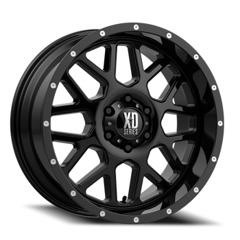 Xd Xd820 Grenade Wheels Rims 18x9 5x150 Gloss Black 18mm | XD82089058318US