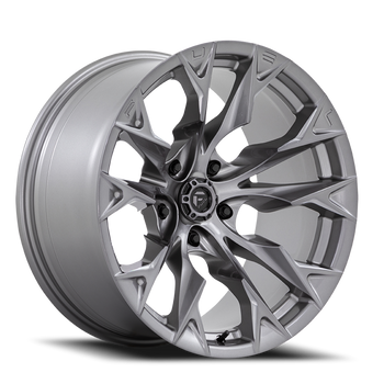 Fuel D806 Flame 20x10 5x127/5x5 Platinum -18mm Wheels