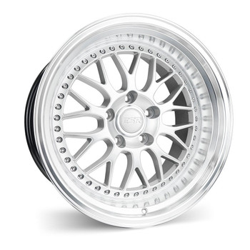 Esr Sr01 Wheels Rims 18x10.5 5x110 Hyper Silver W/ Machined Lip 22mm ...