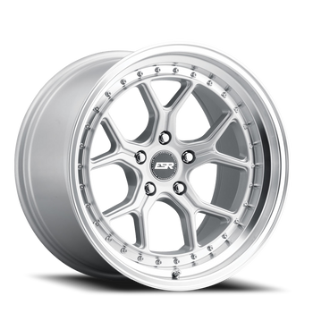 Esr Cs2 Wheels Rims 19x8.5 5x120 Hyper Silver W/ Machined Lip 30mm ...
