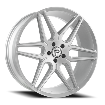 Pinnacle Lavish P302 Wheels Rims 22x9 5x115 Brushed Silver 15mm ...