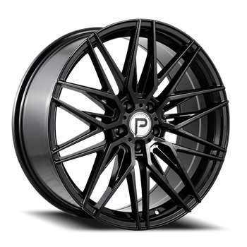 Pinnacle Majestic P210 Wheels Rims 22x9 5x115 Gloss Black 15mm ...