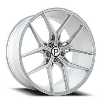 Pinnacle Splendent P204 Wheels Rims 22x9 5x115 Silver Machined 15mm ...