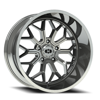 Vision Riot 402 Wheels Rims 20x9 5x150 Chrome 12mm | 402-2950C12