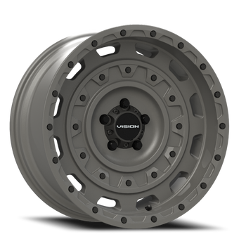 Vision Tactical 403 17x10 5x139.7 6x139.7 Thrashed Gun Metal -32 Wheels