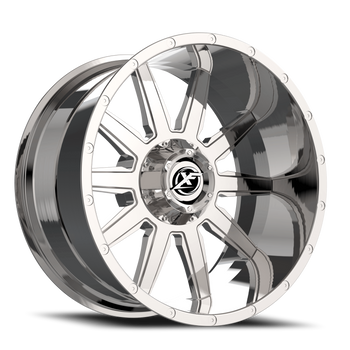 Xf Off-Road Xf-219 20x12 5x139.7 5x150 Chrome -44mm Wheels