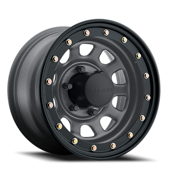 Us Daytona Lockring Wheels Rims 15x10 5x127 Gunmetal -38mm | 844-5050GM