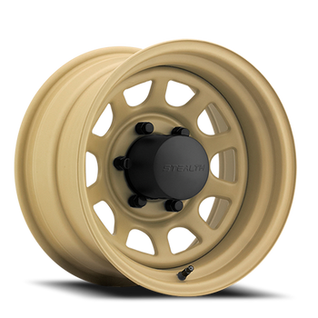Us Daytona Wheels Rims 15x10 5x139.7 Desert Sand -38mm | 804-5055LDS