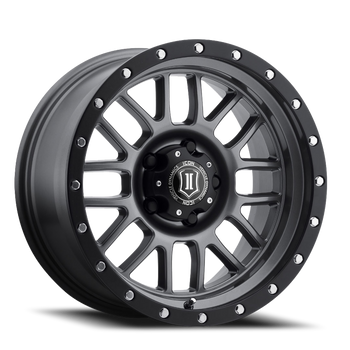 Icon Alloys Alpha Wheels Rims 17x8.5 5x127 Gunmetal 0mm | 1217857347GM