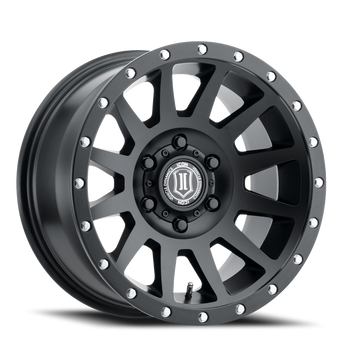 Icon Alloys Compression Wheels Rims 18x9 6x135 Satin Black 6mm ...