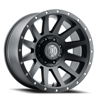Icon Alloys Compression Wheels Rims 20x10 8x170 Satin Black 19mm ...