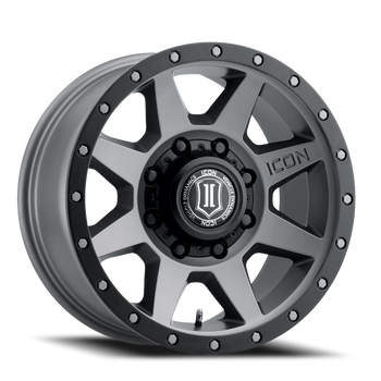 Icon Alloys Rebound Hd 18x9 8x165.1 Titanium 12mm Wheels