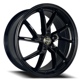 Elegance Sharp 18x8 5x114.3/5x4.5 Gloss Black 35mm Wheels