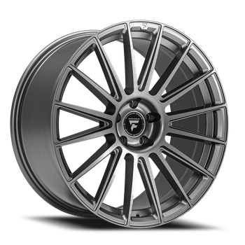 Fittipaldi 363Bs 20x9.5 5x120 Brushed Silver 38mm Wheels