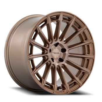 Niche M275 Amalfi 20x10.5 5x120 Platinum Bronze 35mm Wheels
