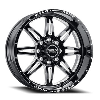 Weld Off-Road Cheyenne Wheels Rims 22x12 5x139.7 5x150 Gloss Black ...