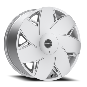 Strada S67 Turbina Wheels Rims 22x9 5x115 5x120 Brushed Silver 15mm ...