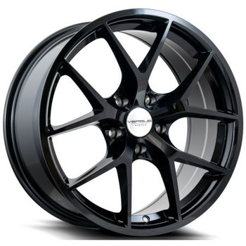 Versus Vs263 Wheels Rims 18x8.5 5x120 Black 35mm | VS26318855120+35BLACK
