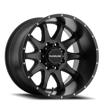 Raceline 930B Shift Wheels Rims 18x9 8x180 Satin Black 18mm | 930B-89088+18