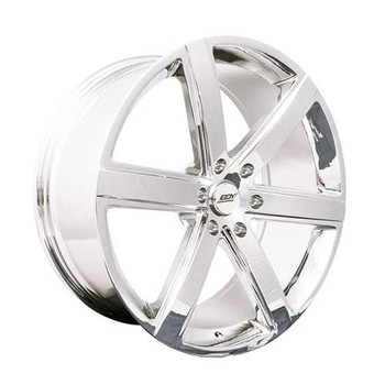 Bby 02 Barred Wheels Rims 22x8 5x120 Chrome 38mm | BB0208054738C