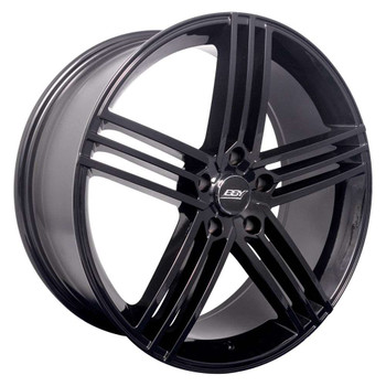 Bby 04 Exotica Wheels Rims 18x8 5x114.3 Black 38mm | BB0488054538B
