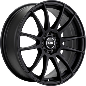 Ns Ns1204 Wheels Rims 17x7.5 5x100 5x114.3 Matte Black 38mm ...