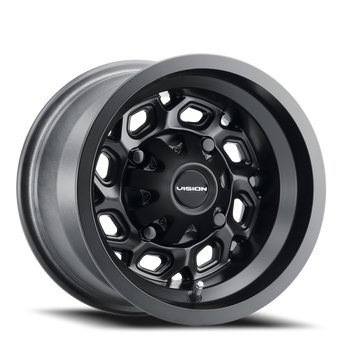 Vision Spyder 361 Atv Wheels Rims 15x7 4x156 Matte Black 38mm | 361 ...