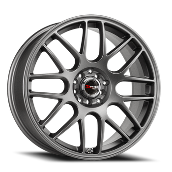 Drag Dr34 17x7.5 4x100 4x114.3 Charcoal Gray 42mm Wheels
