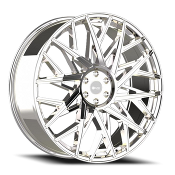 Eclipse 101 22x9 6x139.7/6x5.5 Chrome 25mm Wheels | BB Wheels