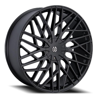 Massiv 925 Wheels Rims 24x9 5x115 5x120 Gloss Black 15mm | MAS925-24914B