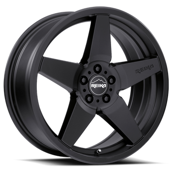 Reika R15 - Seeker Wheels Rims 17x7 5x100 Satin Black 15mm | R15770151003F