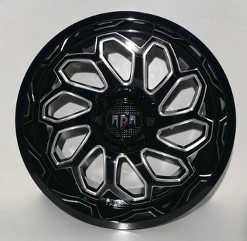 Red Dirt Road Rd53 Wheels Rims 20x10 6x135 6x139.7 Black Milled -18mm ...