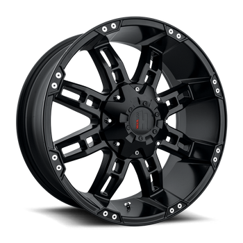 Havok 103 Wheels Rims 20x12 5x150 5x139.7 Dark Flat Black W/ Machined ...