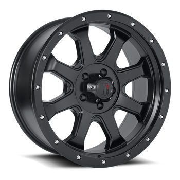 Havok 105 Wheels Rims 20x9 5x127 Dark Flat Black -12mm | HAV105-2968-N12DFB