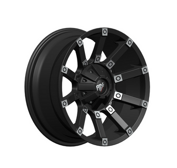 Red Dirt Road Rd09 Wheels Rims 20x12 6x135 6x139.7 Matte Black With ...