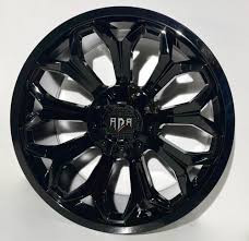Red Dirt Road RD52 Wheels Rims 20x10 6x135 6x139.7 Black -18mm ...