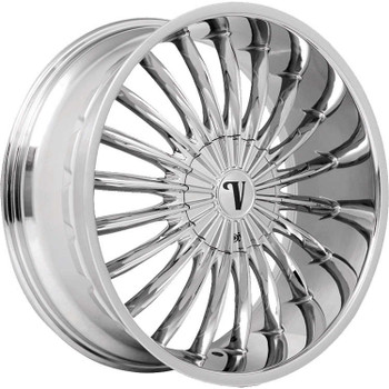 Velocity Vw11 Wheels Rims 22x9 6x135 6x139.7 Chrome 30mm | VW11-22930C