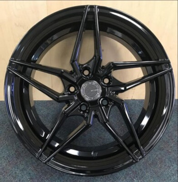 Velsen 101 Wheels Rims 17x7.5 5x114.3 Black 38mm | WVSW101S11O23P010F001C13