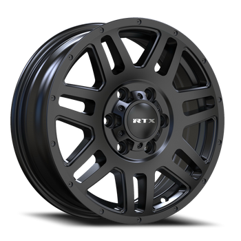Rtx Dually Adventure (6 Lugs) Wheels Rims 16x6 6x180 Satin Black 84mm