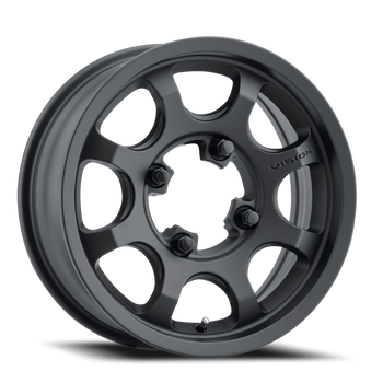 Vision Flow 351 Atv Wheels Rims 15x6 4x156 Satin Black 51mm | 351 ...