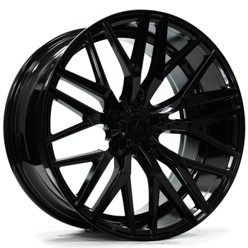 Axe Ex30 20x10 5x108/5x4.25 Gloss Black 42mm Wheels | BB Wheels