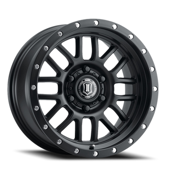 Icon Alloys Alpha Wheels Rims 20x9 6x139.7 Gloss Black 16mm | 1220909056GB