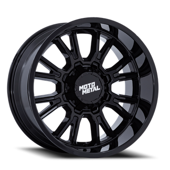 Moto Metal Mo810 Legacy 20x9 6x135 6x139.7 Black 1mm Wheels