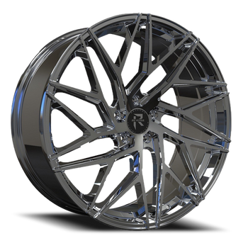 Revenge Rl102 Wheels Rims 22x9 5x115 Chrome 20mm | RL102-22905115+20C