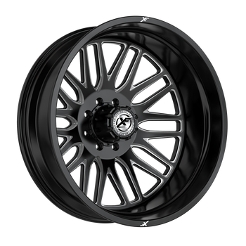 Xf Off-Road Xf-240 24x8.25 8x200 Gloss Black -232mm Wheels