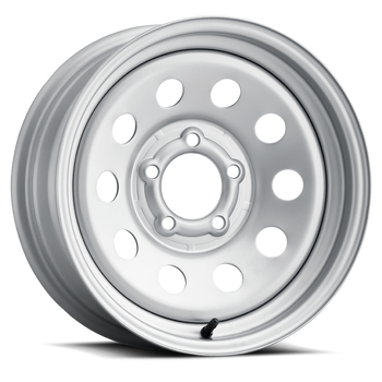 Allied Modular Trailer Wheels Rims 12x4 5x114.3 Gloss Silver 0mm ...